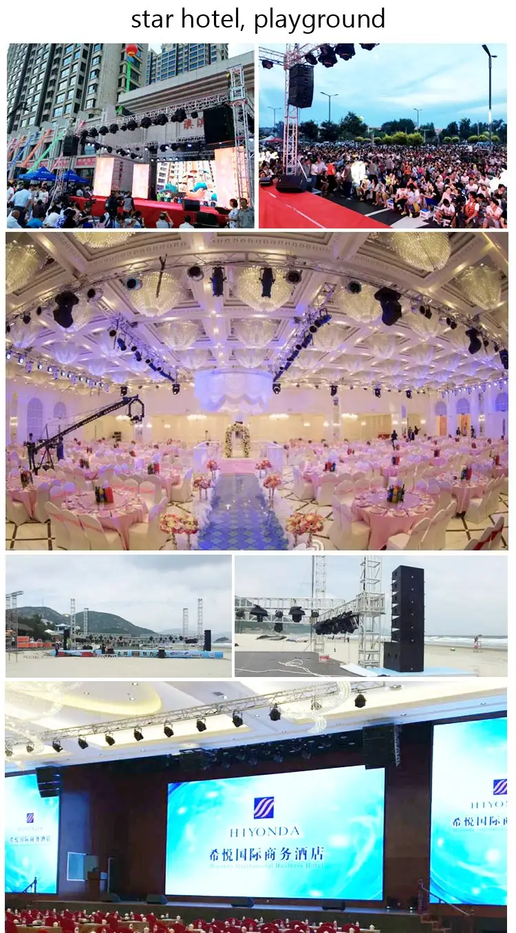 Sandy J10m Professional Powered Audio Line Array Speakers Oem