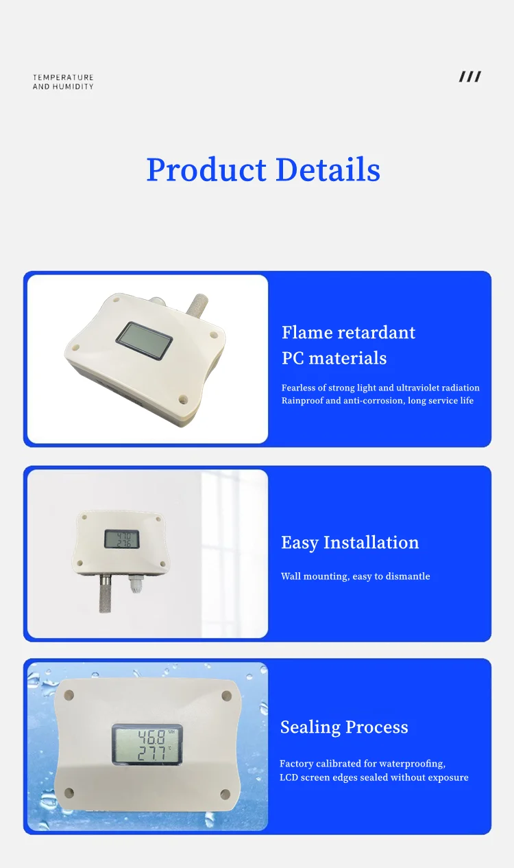 Industrial Iot Temp And Humidity Meter Smart Digital Portable Wireless ...