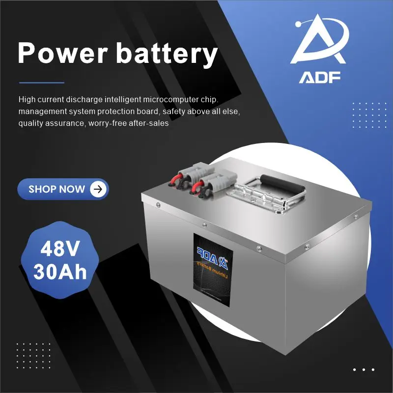 Sweeper Lithium Battery LiFePO4 48V30ah 32Ah 50ah Battery Power System ...