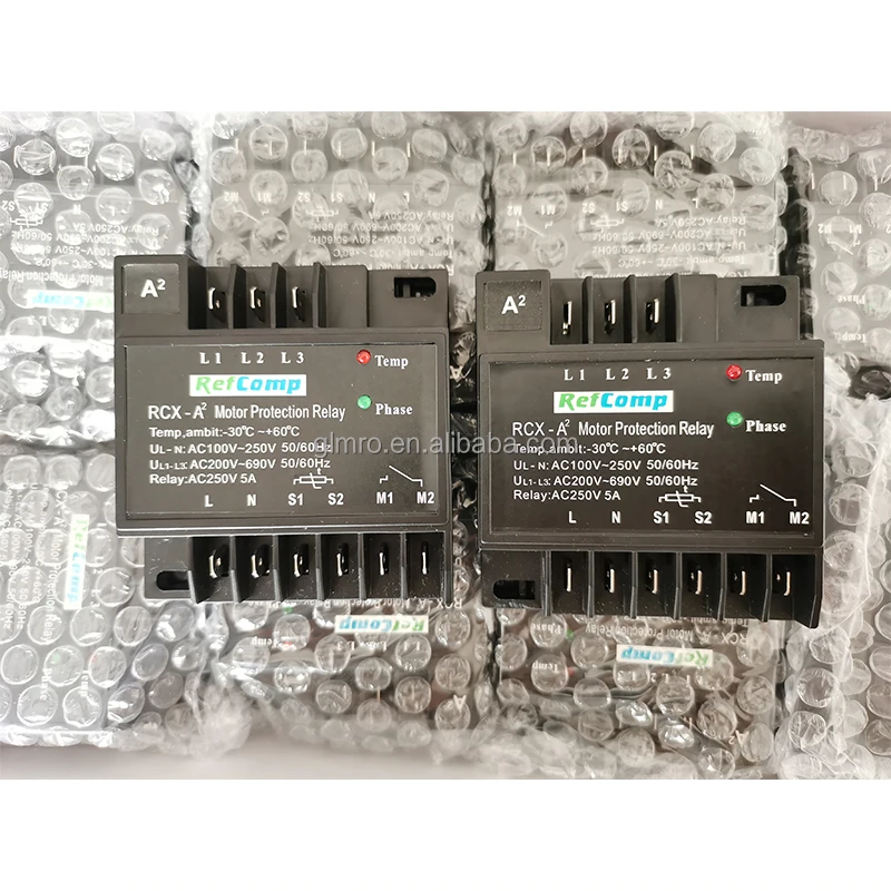 Refcomp RCX-A2 Motor Protection Relay - Reliable Compressor Module