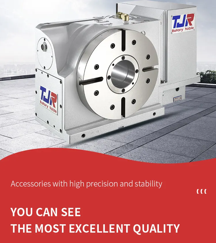 Cnc Machine Rotary Table High Precision 4th Axis Index Table From Tjr - Buy 4th Rotary Index ...