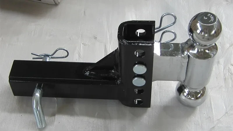 Factory New Hitch 5'' Max Drop Adjustable Trailer Hitch Ball Mount ...