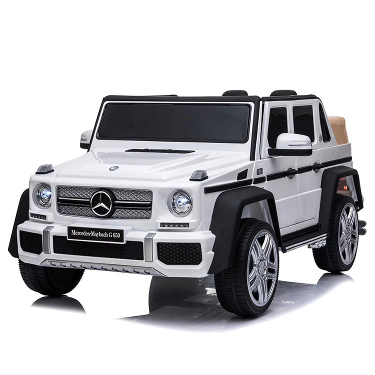 Power Wheel Mercedes Benz Maybach G650 Two Motors 12v Battery Children ...