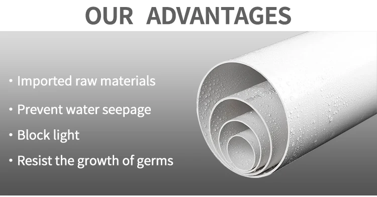 Large Diameter 400mm Diameter Pvc Pipe Agricultural Irrigation 6inch ...