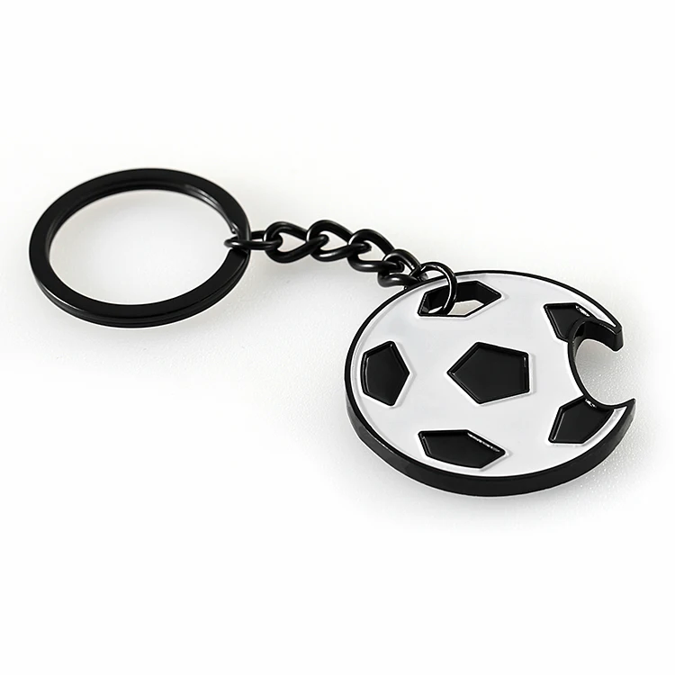 Souvenir 3d Cartoon Epoxy Llavero Personalizados Soccer Sport Enamel ...