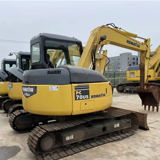 Original Komatsu Pc78 With Dozer Blade In Stock Cheap Sale Mini Digger ...