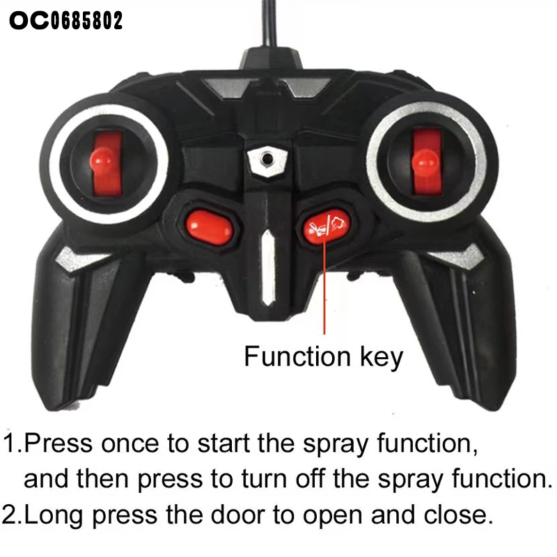 1:18 Spray Mist Remote Control Mini Drift Rc Open Door Car Toys For ...