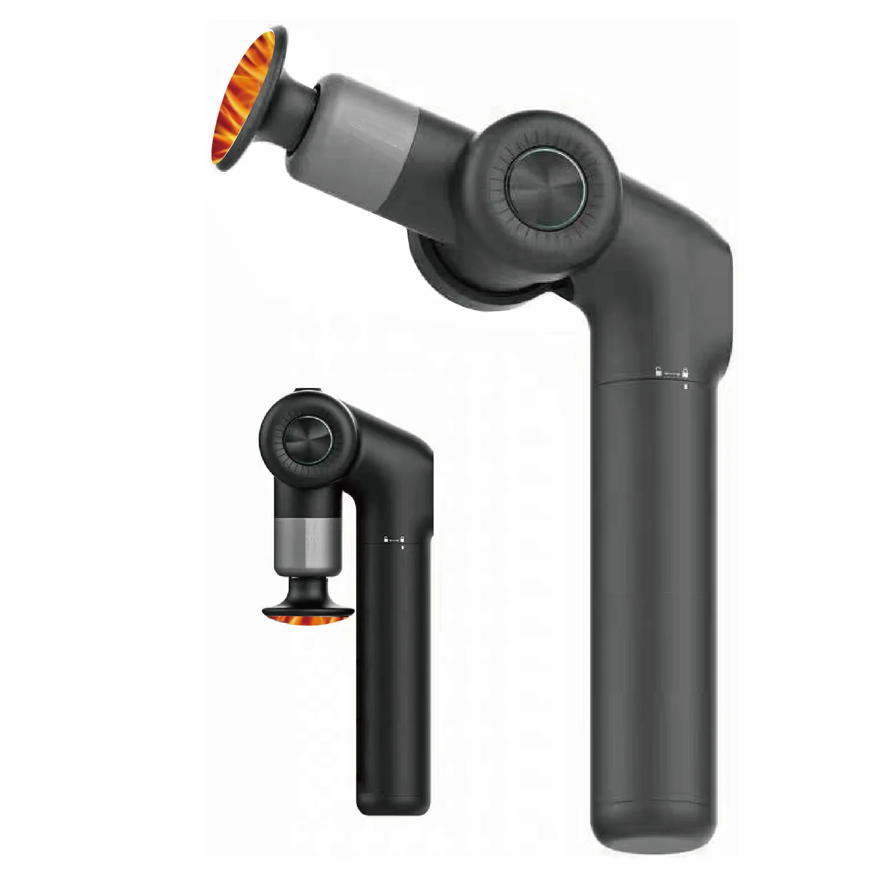 New Trend Foldable L Shape Extended Handle Hot Cold Massage Gun ...