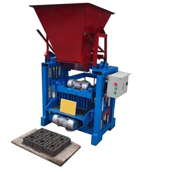 Hollow Sand Paver Stone Powder Laying Concrete Brick Making Machine ...