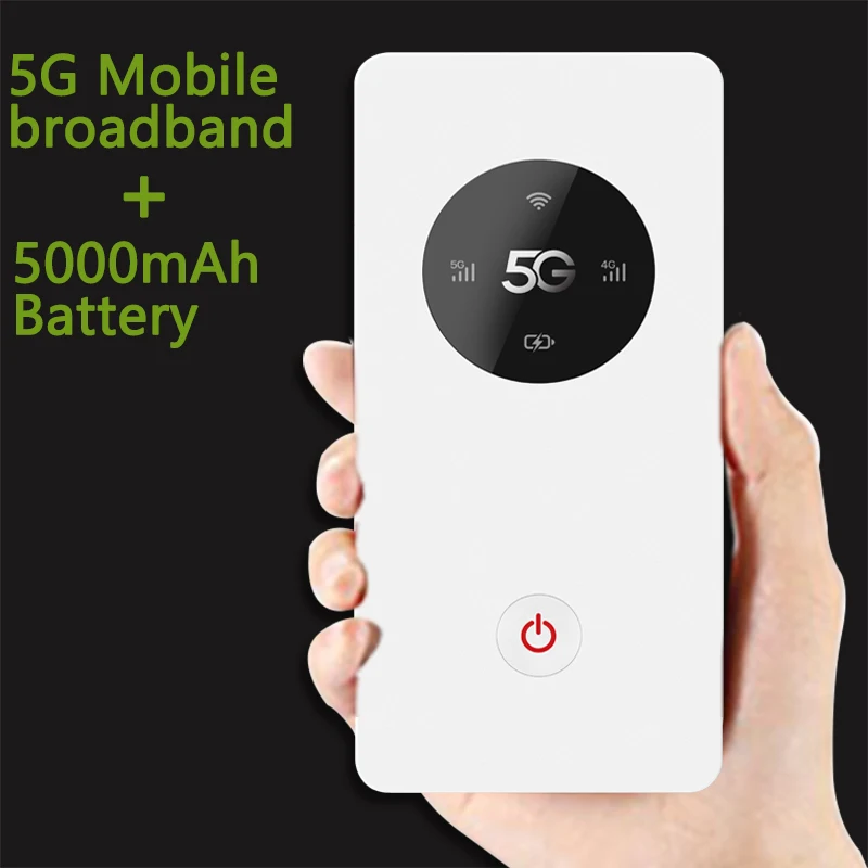 WIFI6 5G MIFI NR Portable Routers - Fast & Secure Mobile Hotspots