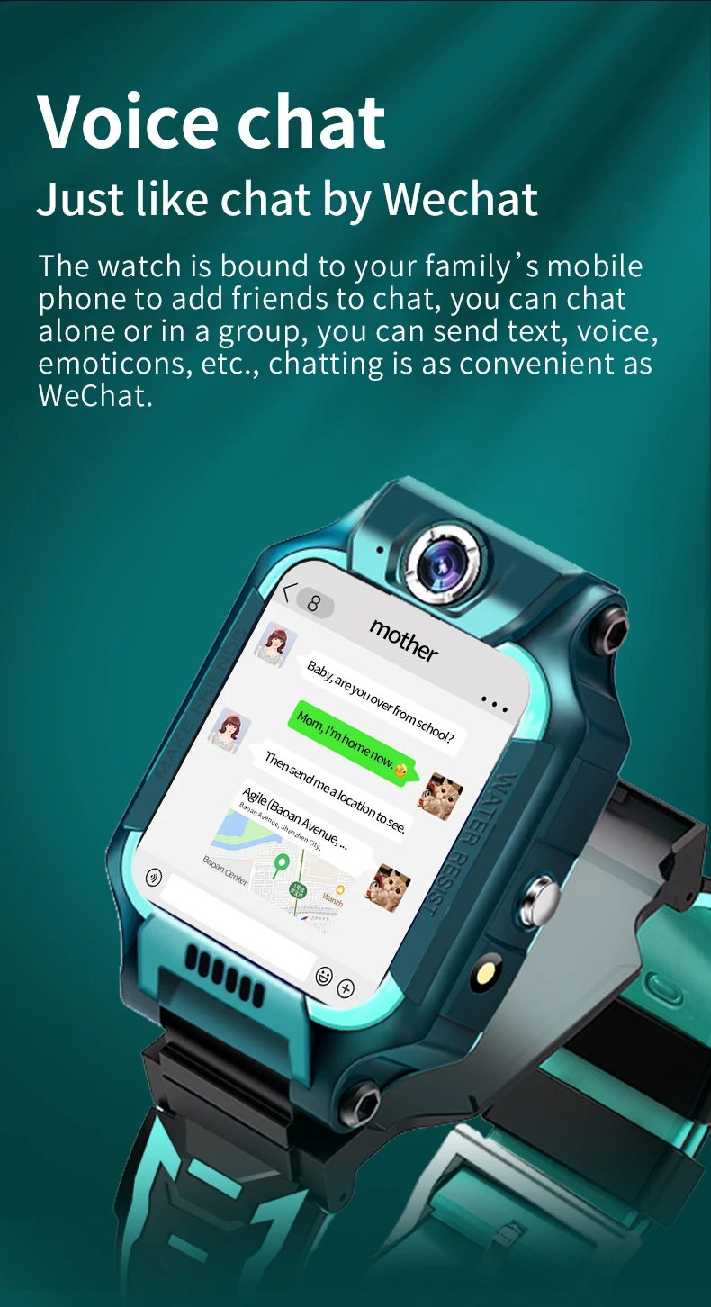 T10G 4G Kid Smart Watch - Video Call & GPS Navigation