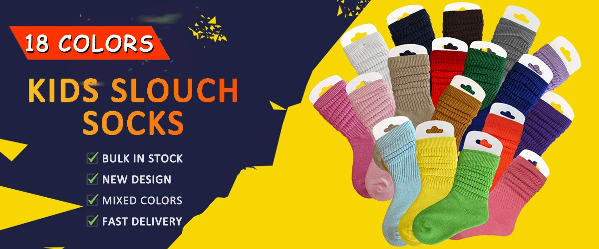Uron Kids Slouch Socks - Comfort and Style for Toddlers
