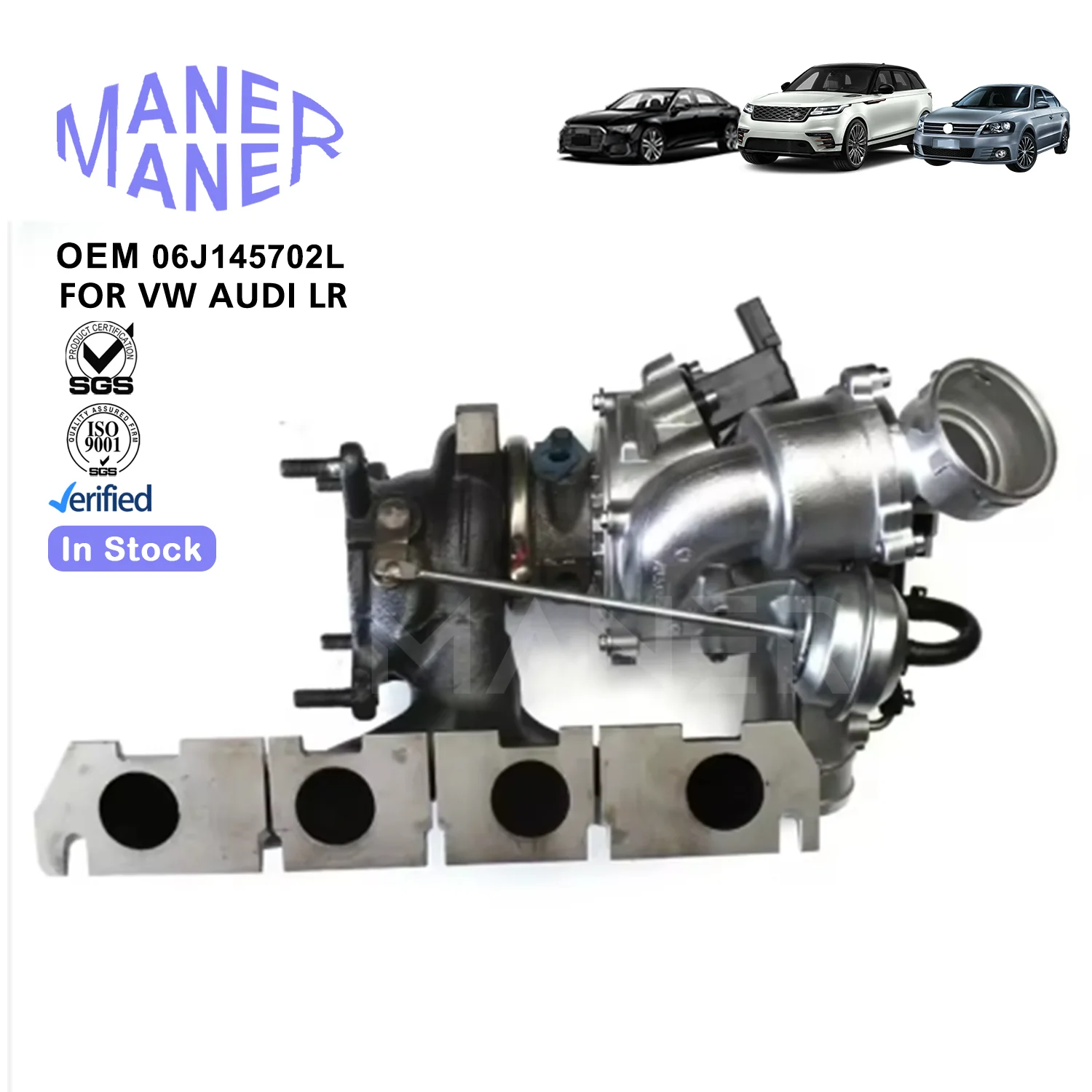 MANER Auto Engine Systems 06J145702L Manufacture Well Made Turbo for ...