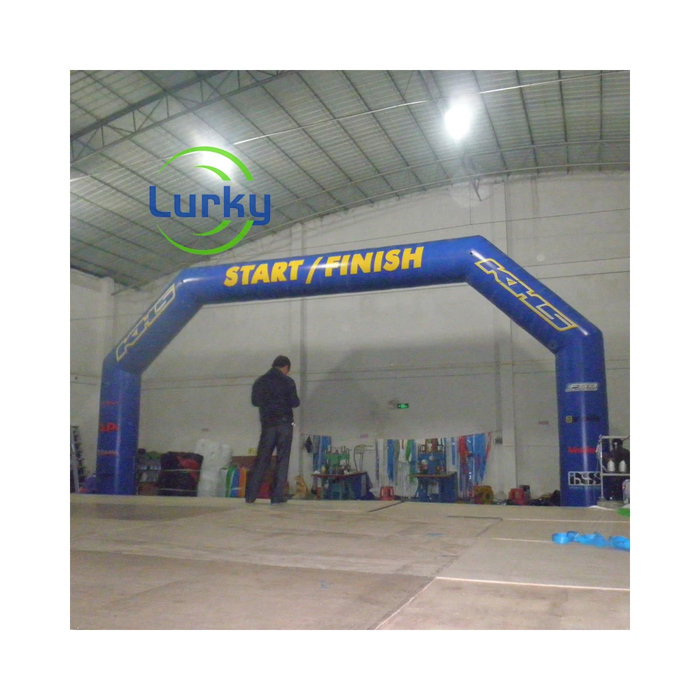 Customized Inflatable Start And Finish Line Arches Advertising Promotion Oxford Cloth Inflatable ...