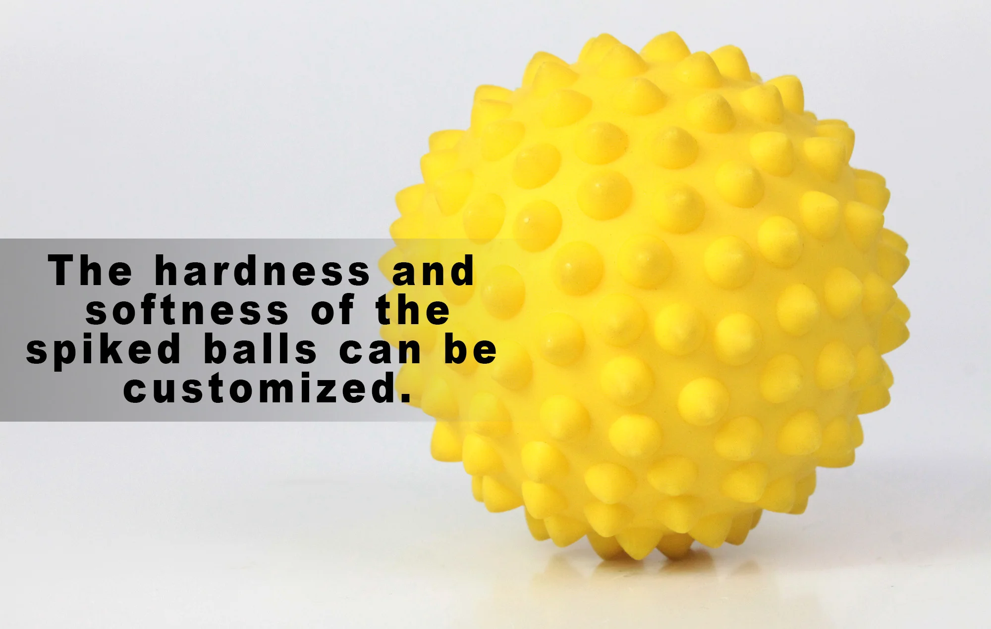 High-density PVC Silicone ABS Spiky Massage Ball for Therapy