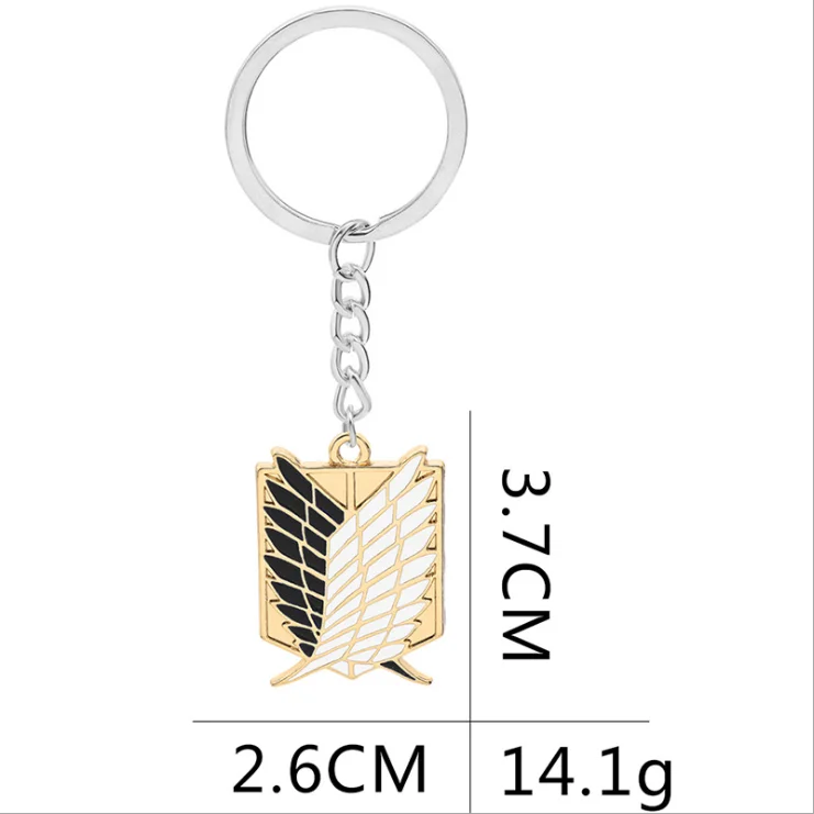 Attack On Titan Eren Jaeger Key Pendant Necklace Sword Attack On Titan ...