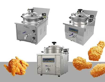 Commercial Table Counter Top Broaster Chicken Pressure Fryer Machine Price