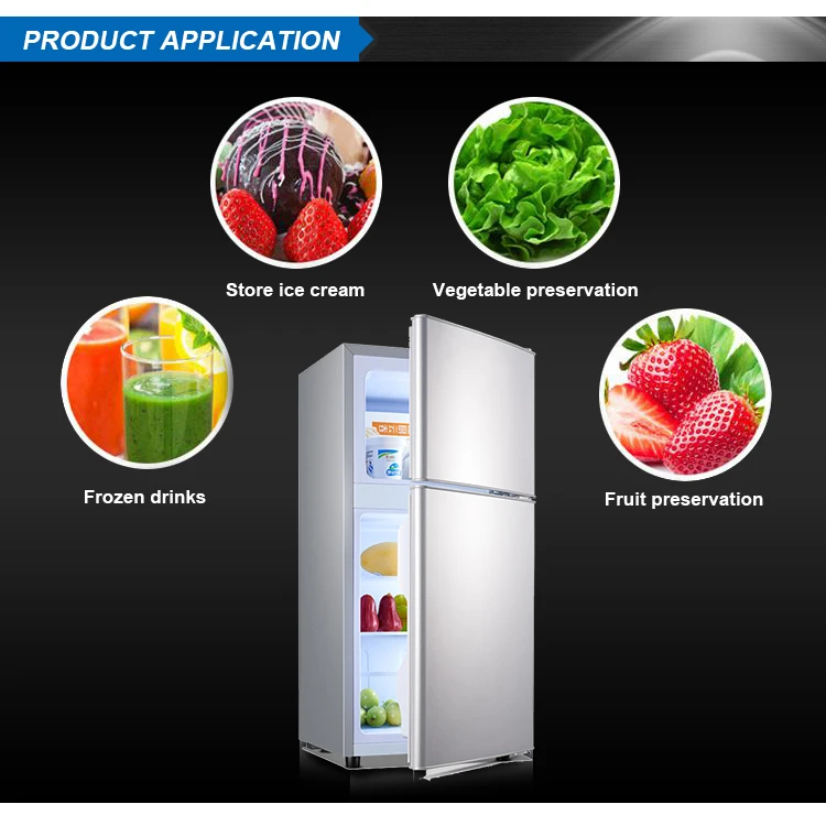 200litres Double Door Fridge - Efficient Cooling Solutions