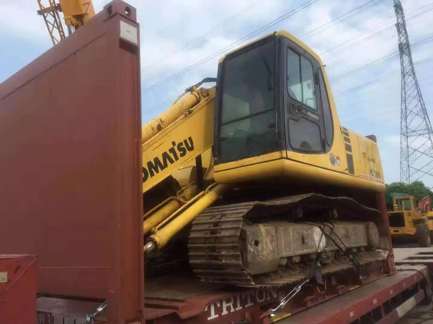 Japan Made Large Scale Used Komatsu Pc650 Crawler Excavator Komatsu Pc ...