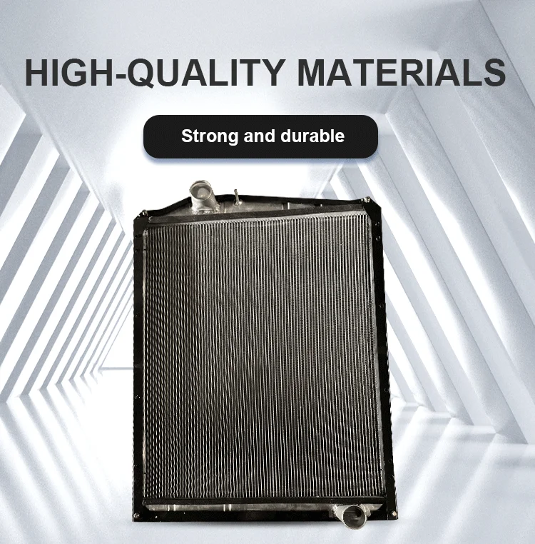 Aluminum Radiator China Truck Commercial 1301010-61C Diesel Engine ...