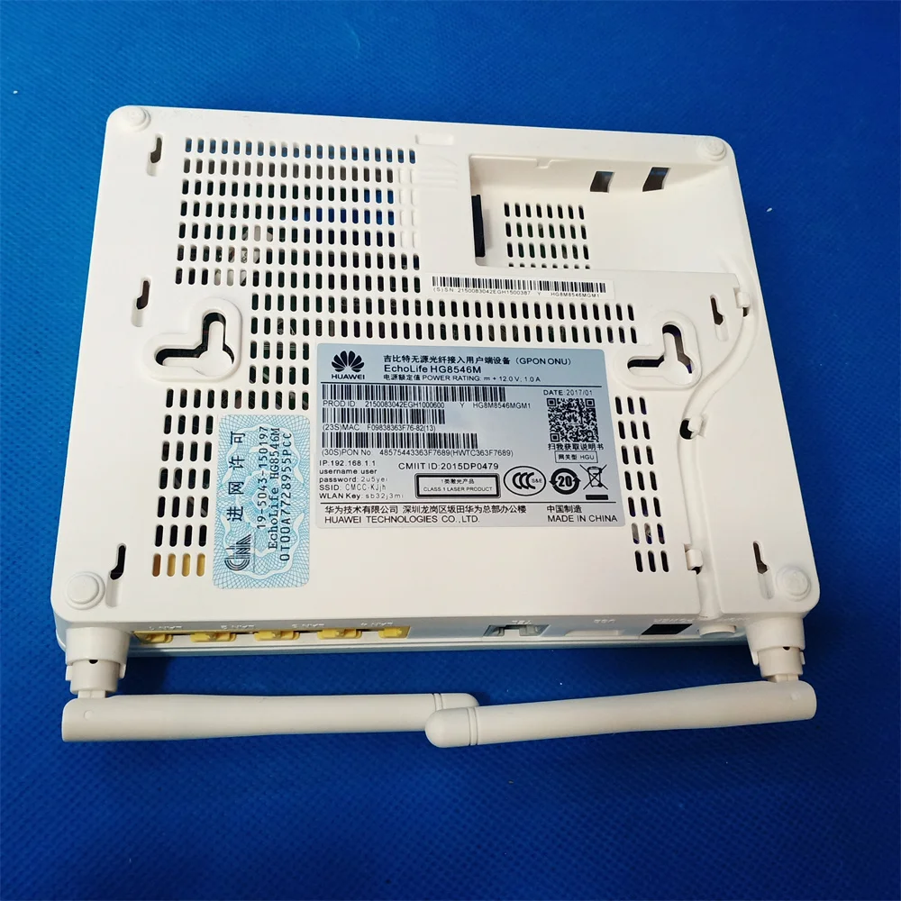 Huawei Original Hg8546m 4fe 3dbi Gpon Onu - Buy Ftth Gpon Onu Modem,Huawei Hg8546m Gpon Ont ...