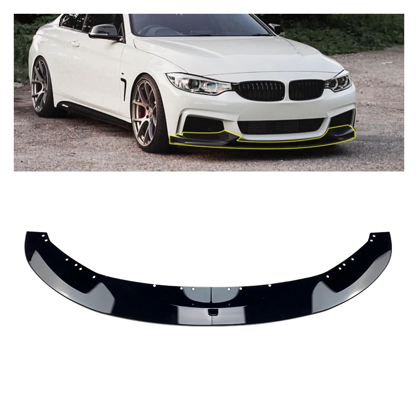 Amp-z High Quality Wholesale Perfect Fitment Front Splitter For Bmw 4 ...