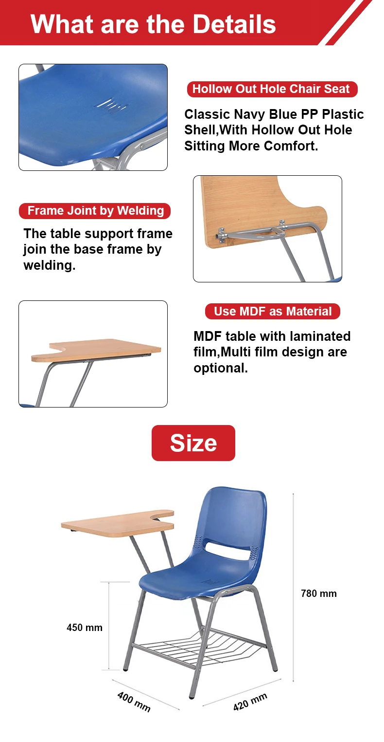 Plastic School Fold Kids Chair College Furniture Training Room ...