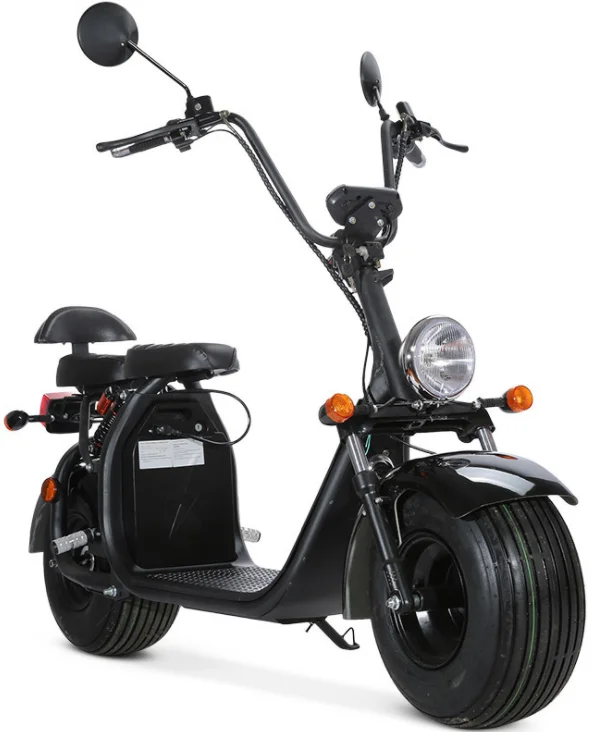 Citycoco CP1 1000W 60V Electric Motorcycle 8 Inch Fat Tire Two-Wheel ...