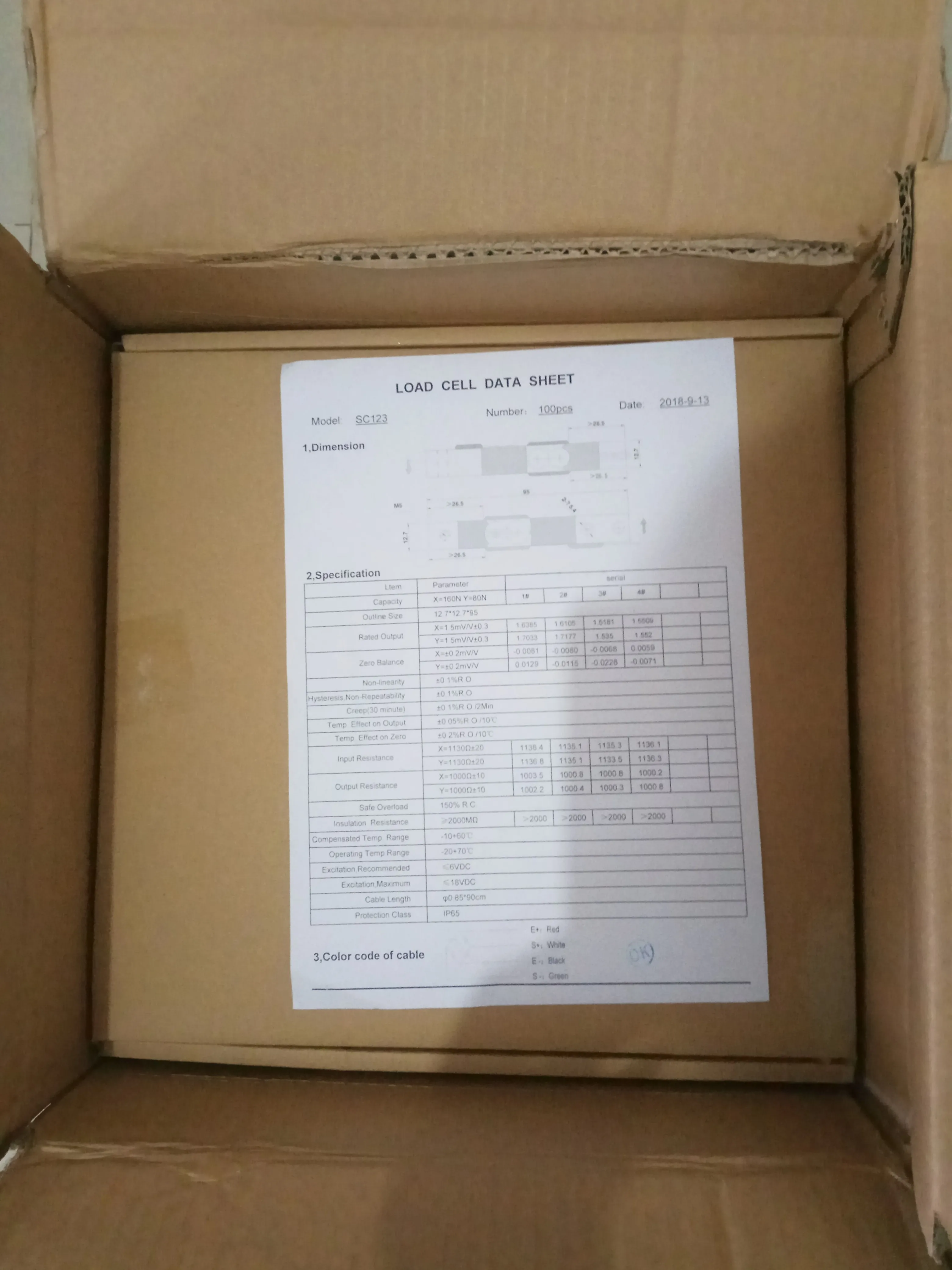 Sc126 Customized Load Cell And Weighing Sensors - Buy Customized 3 6 ...