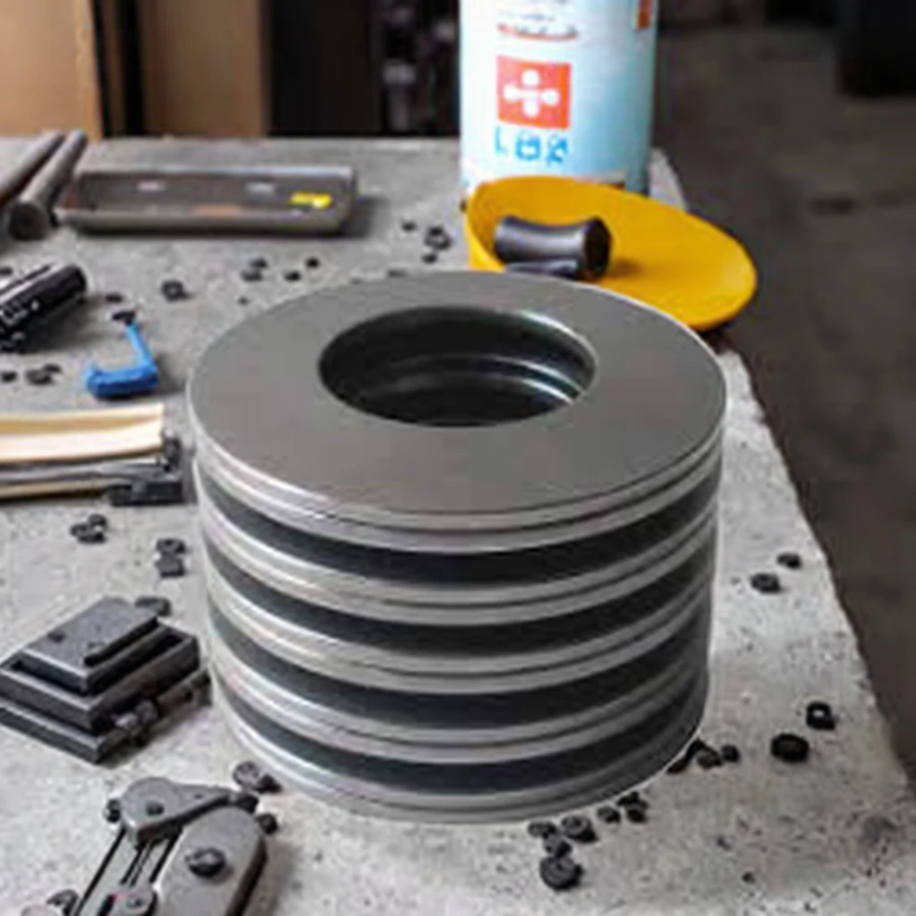 Heavy-Duty 20mm Stroke Disk Springs High-Carbon Steel Compression ...