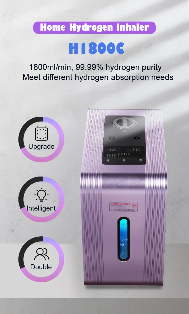 Generador De Hidrogeno Hydrogen Generator Inhaler Hydrogen Inhalation ...