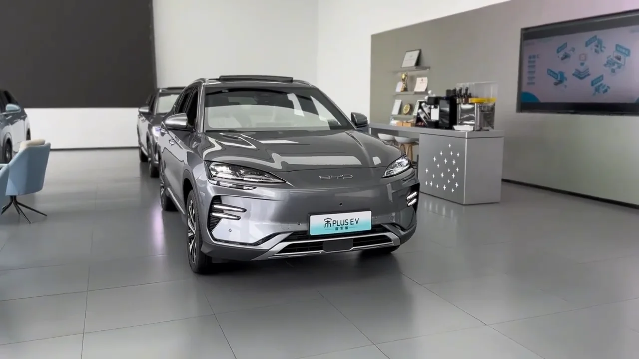 Byd Song Plus 2023 Champion 605 Km Flagship Plus Electric Car Made In ...