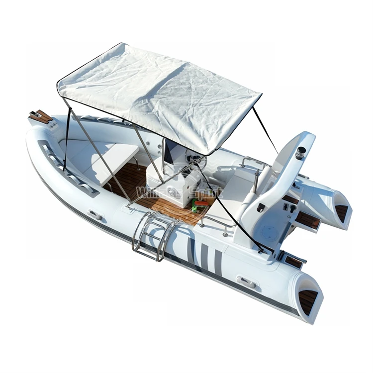 16ft Ce Semi-rigid Fiberglass Hull Orca Hypalon Pvc Sport Fiberglass ...