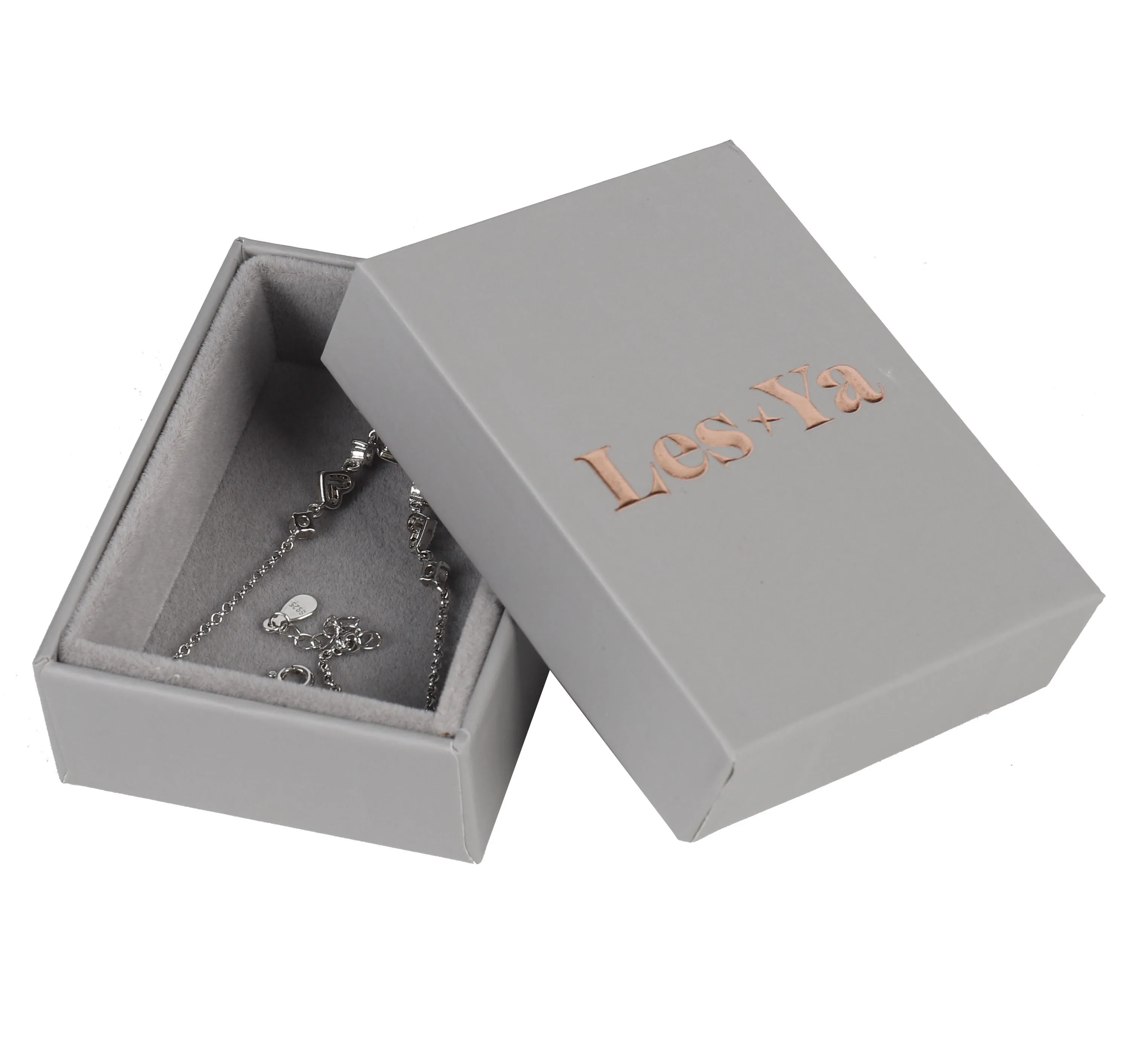 Two Pieces Small Valentines Day Gift Jewelry Box Packaging Cardboard ...