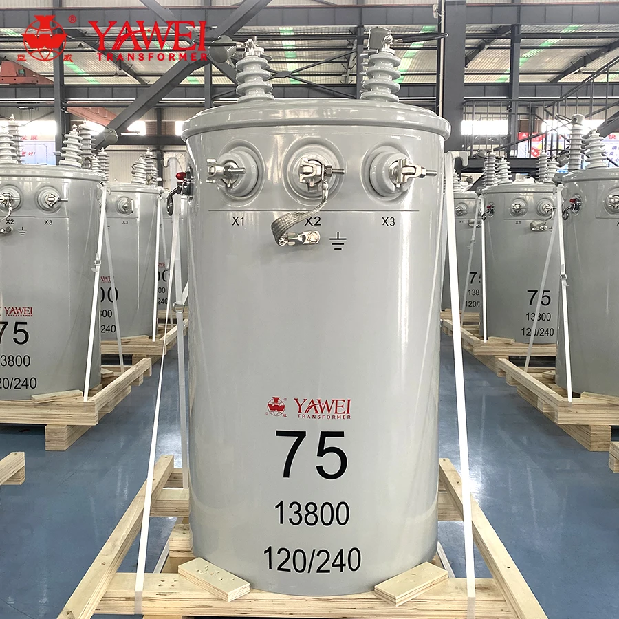 Alibaba.com: 7.62/13.2kV 75 KVA oil-immersed single-phase pole-mounted ...