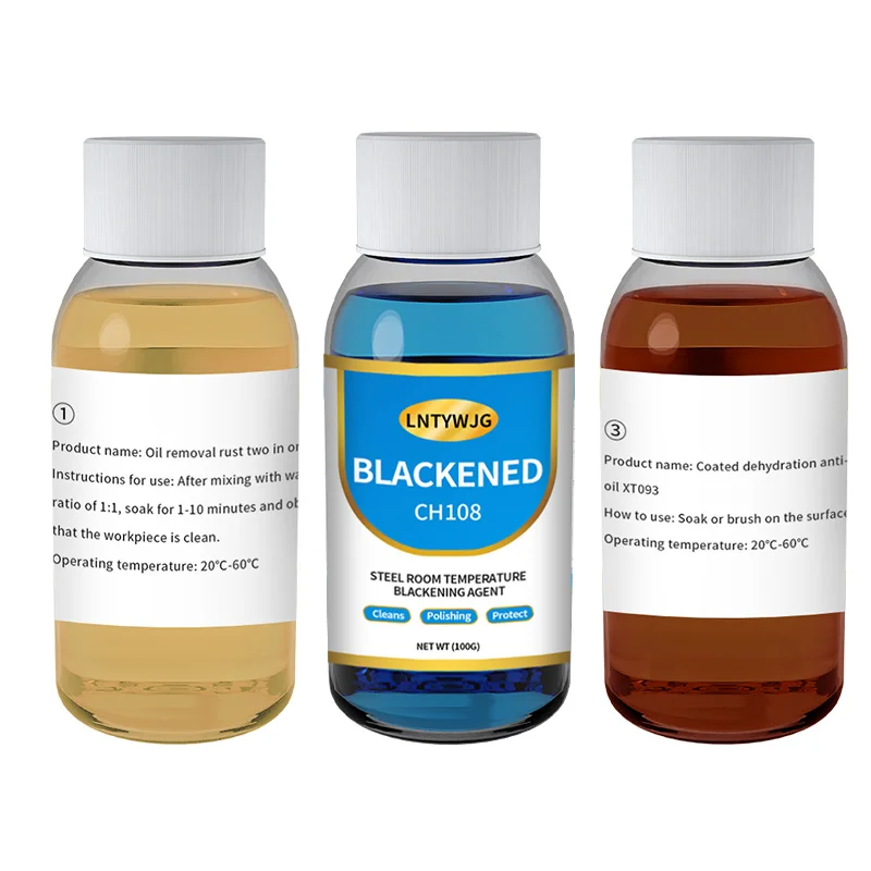 Steel Blackening Liquid - Carbon Black Surface Treatment