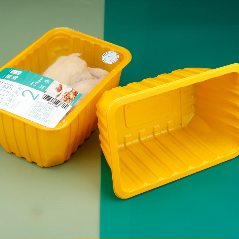 MAP Tray - Disposable Chicken Packaging Box Sealed Plastic