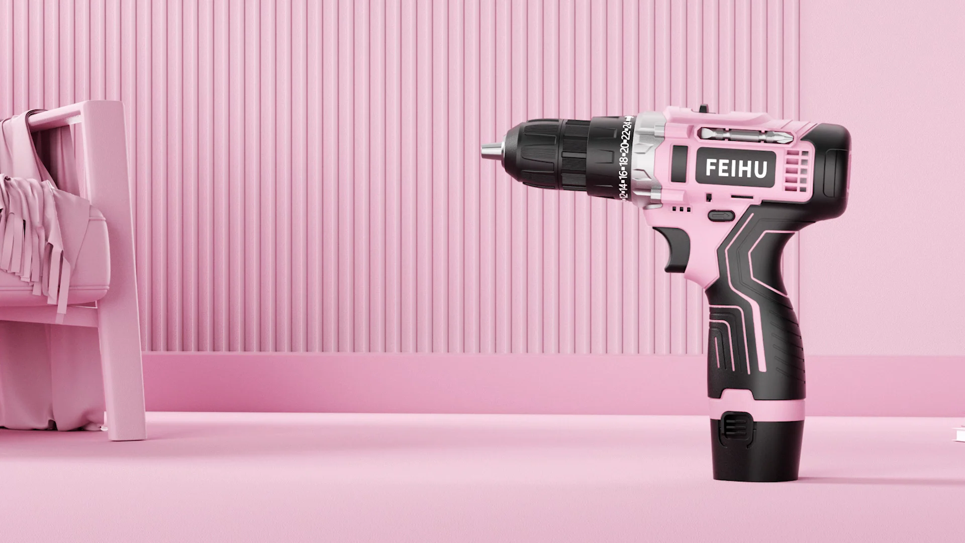 Cordless Drill Feihu Custom Hand Drill Machine Lithium Battery Power Tools Electric Drills ...