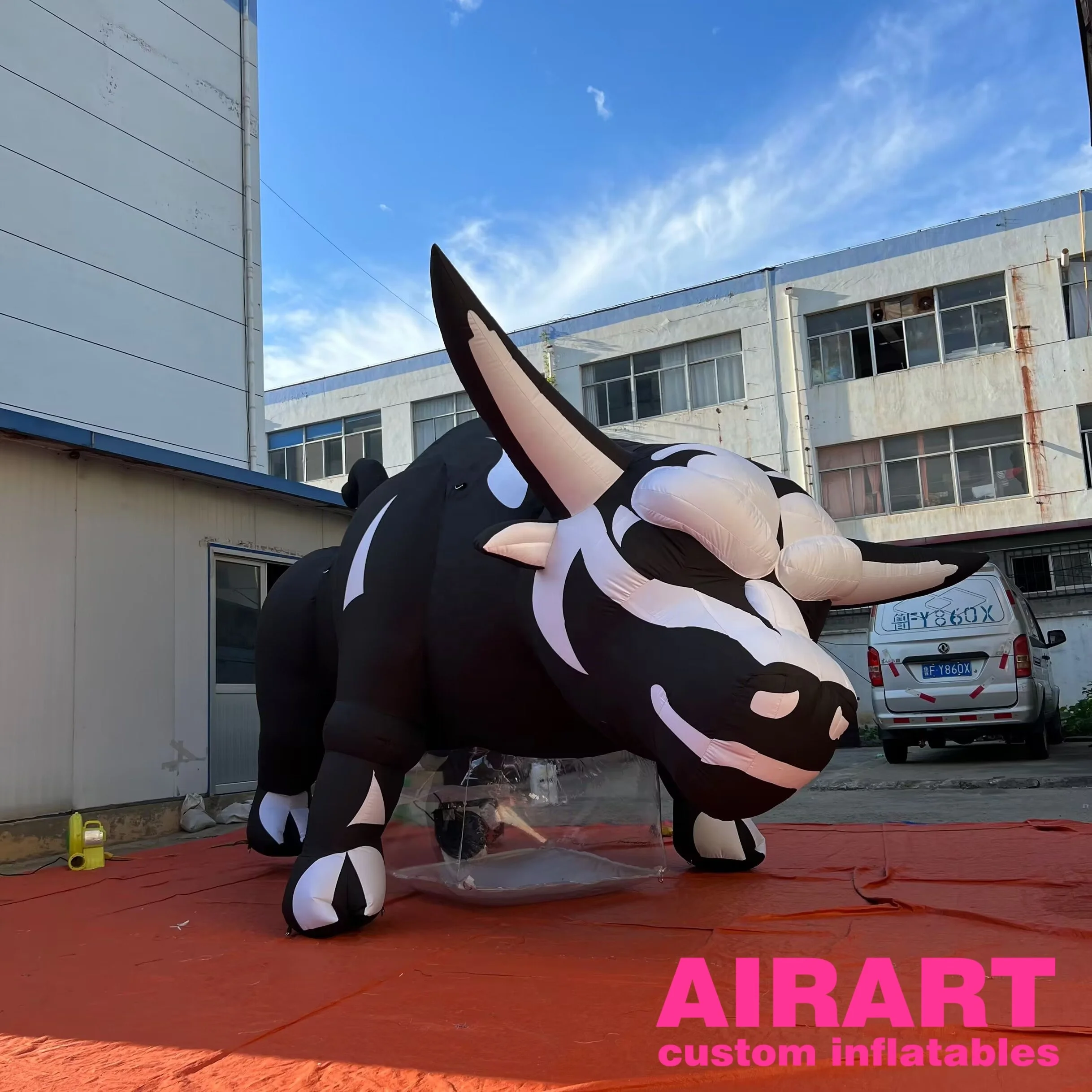 Giant Inflatable Buffalo Shape Balloon,bespoke Farm Theme Event ...