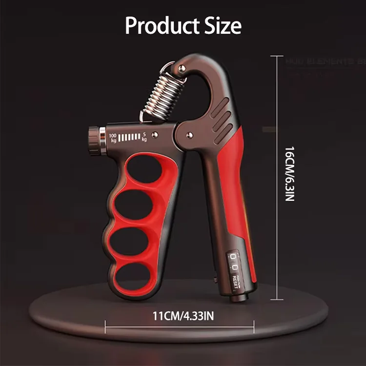 China Factory Smart Hand Gripper Trainer Silicone Handle Strengthened ...