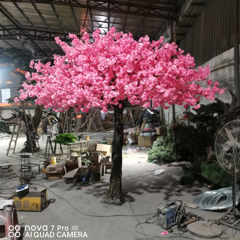 Large Sakura Tree Cherry Blossom Tree Artificial Indoor Cherry Blossom ...