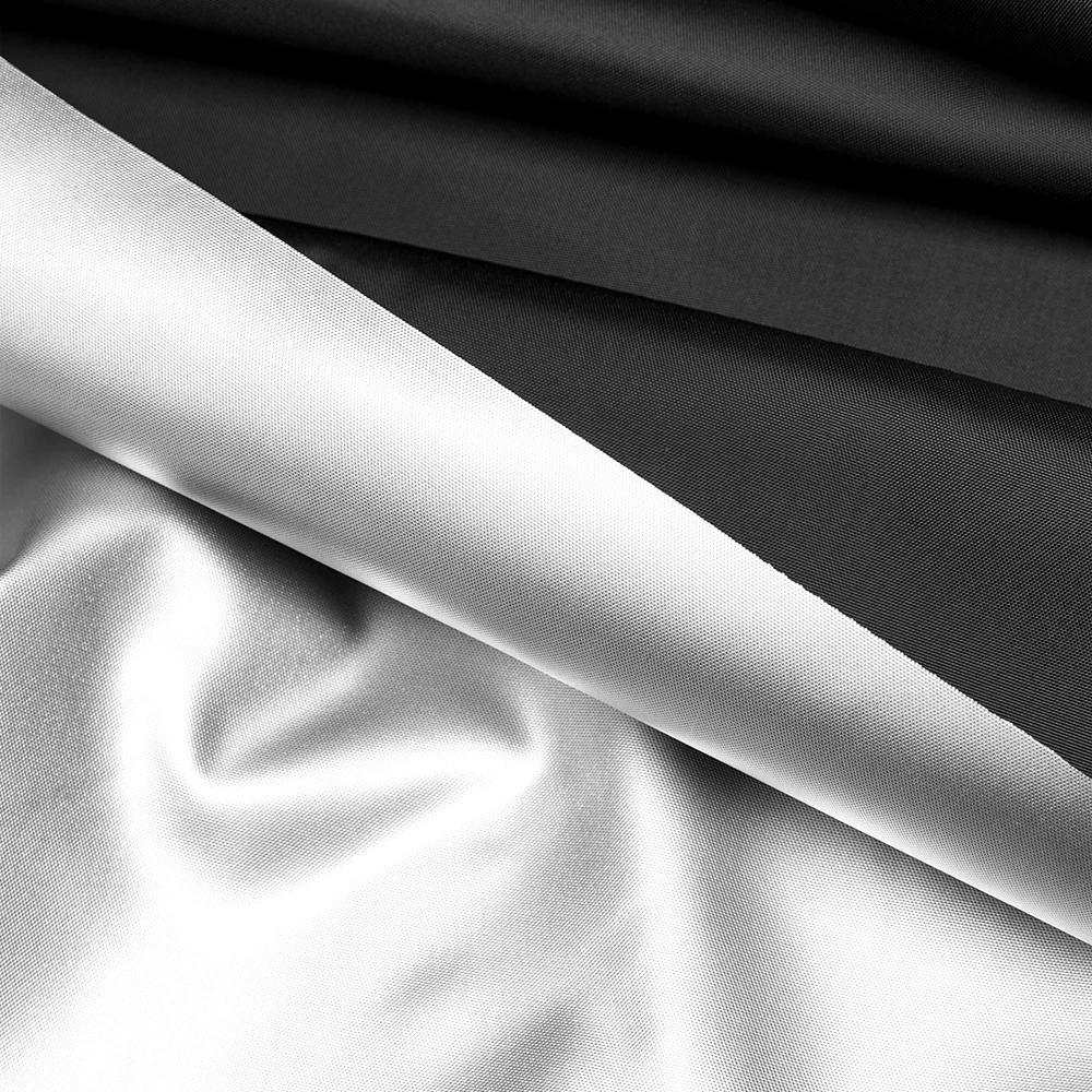 Polyester Silver Coated Fabric Polyester Taffeta Oxford Pongee Fabric ...
