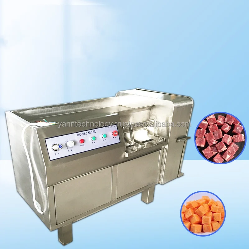 1cm Industrial Frozen Meat Block shaping Machine Frozen Meat Cube ...