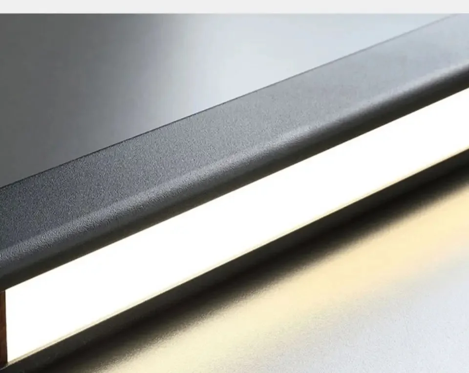 Linear Pendant Lights Modern Linear Strip Led Pendant Lamp Hanging ...