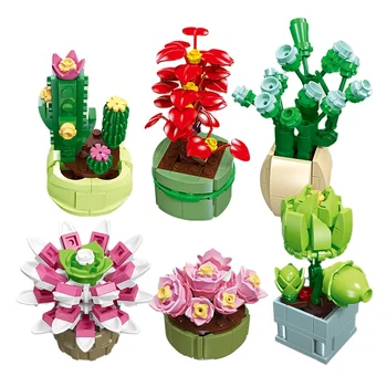 2024 New Ce Girls House Potii Assembly Succulent Assembling Toy ...