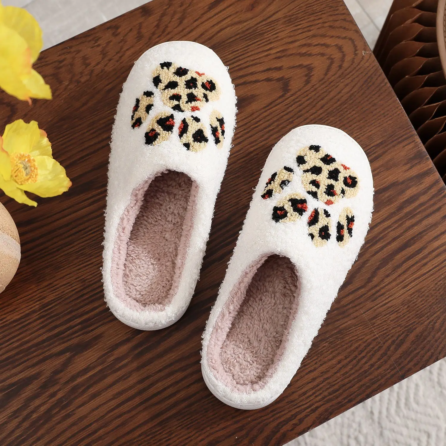 Warm and Stylish Indoor Slippers by YOUKI - Perfect for Home