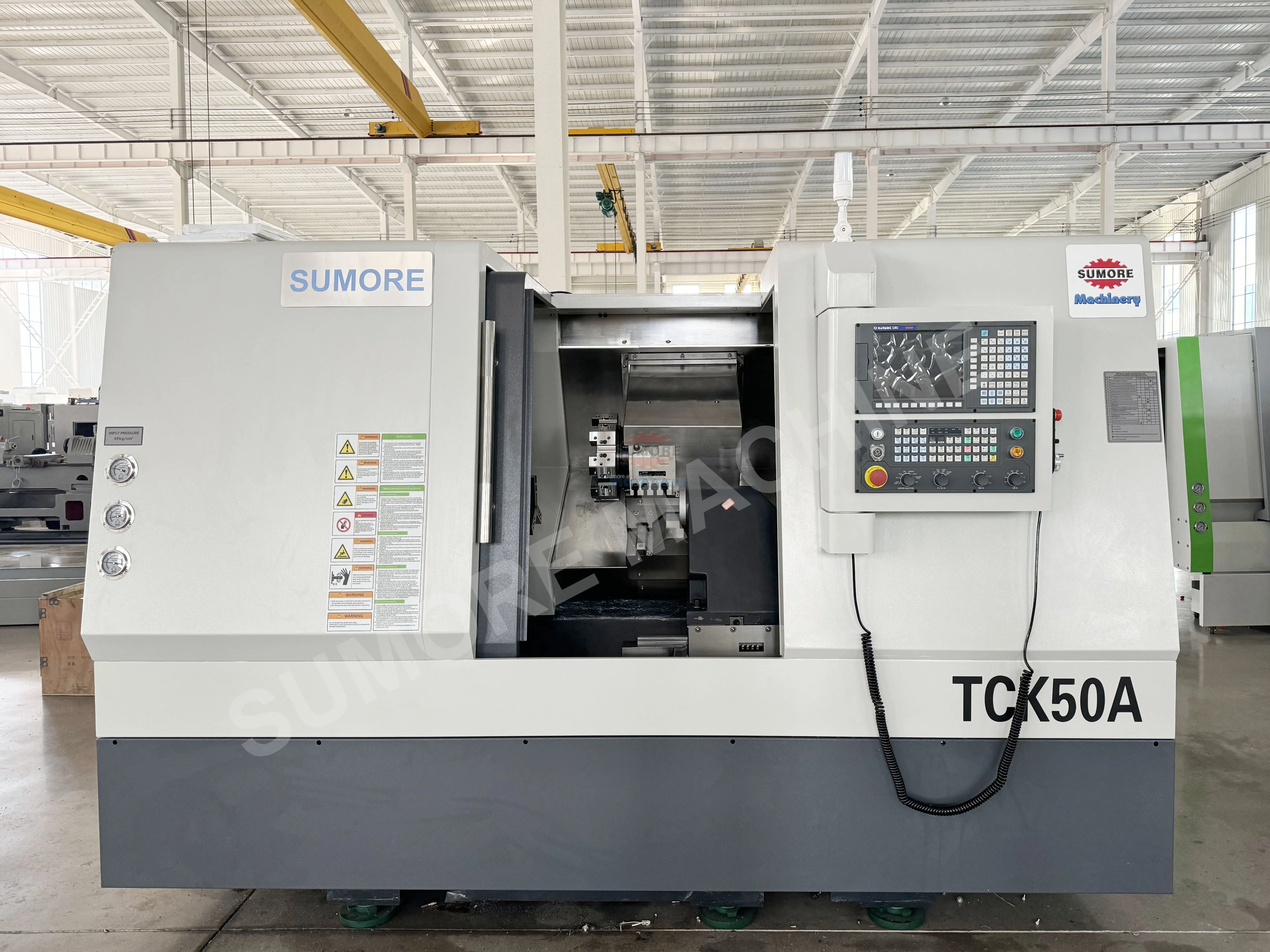 TCK50A/800 Precision China 2/3 Axis Turning Center Machine