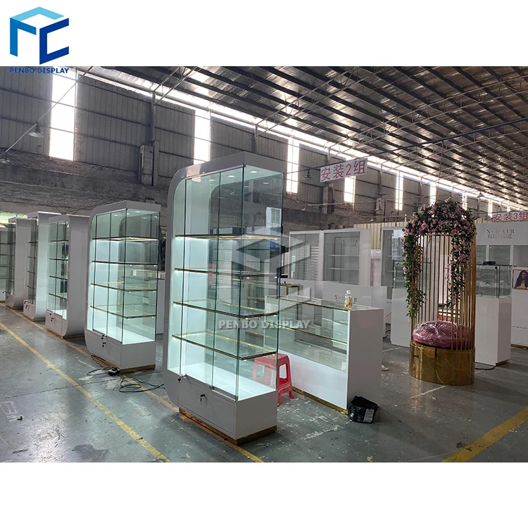 Boutique Hair Products Display Cabinet Beauty Supplies Store Furniture ...