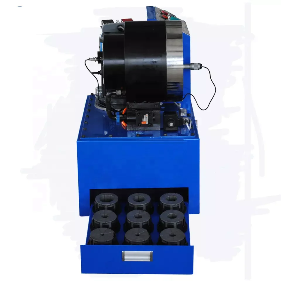 DX68 DX69 DX76 Excavator Forklift Hydraulic Hose Crimping Machine Hose ...