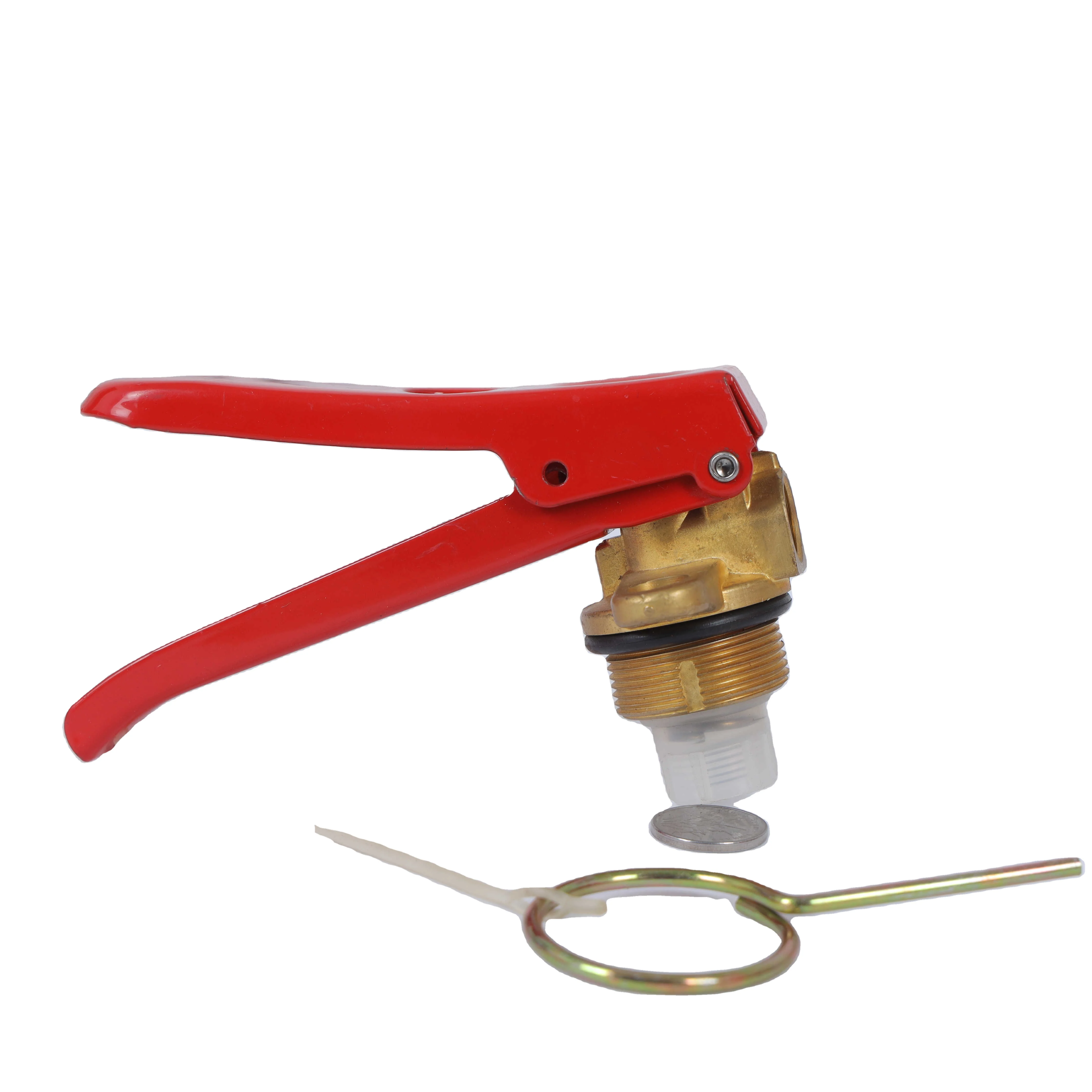 Aluminum Fire Extinguisher Valve For 1-2kg Abc Fire Extinguisher - Buy ...